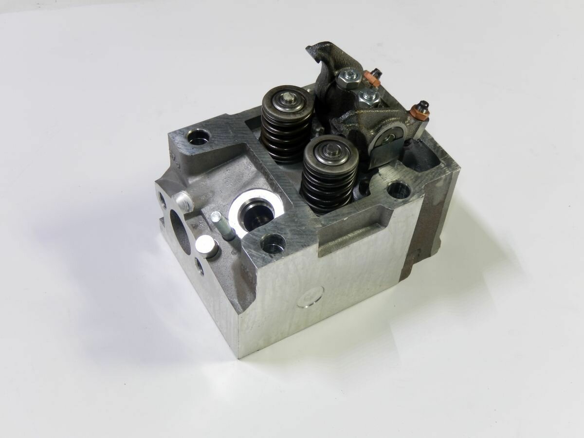 Головка блока цилиндров КАМАЗ 740.1003010-20 в сборе, Оригинал