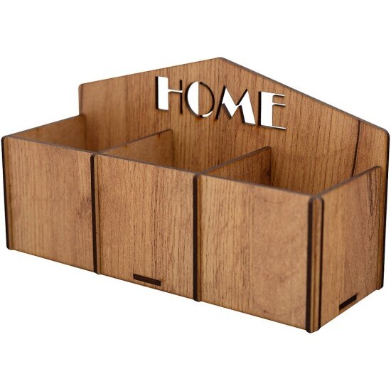 Подставка для чайных пакетиков "HOME", 3 секции Мультидом МБ18-135