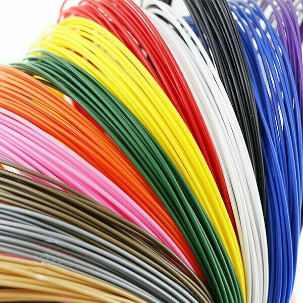 АБС-пластик для 3D-ручки, 1,75 мм (12 цветов по 10 метров), UNID (Юнид)