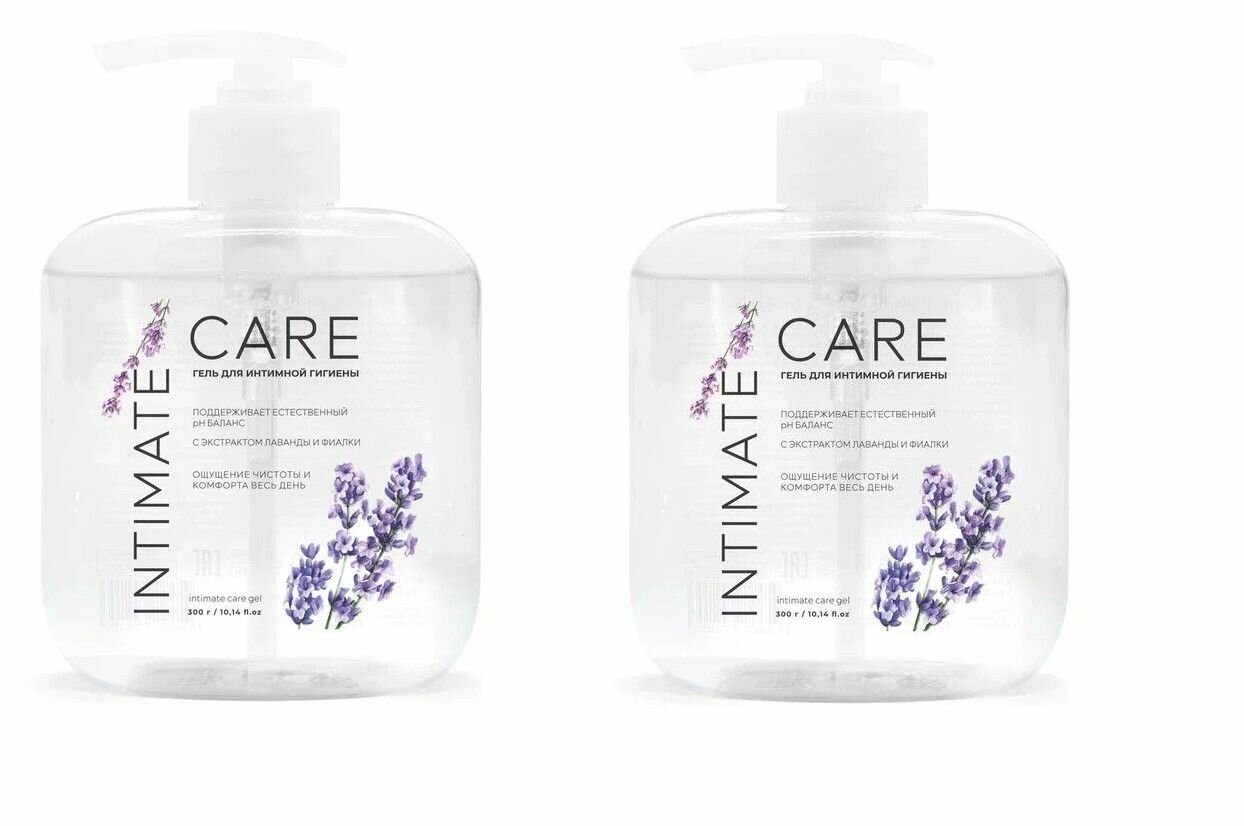 Красная Линия Гель для интимной гигиены Intimate Care, 300 г, 2 уп.