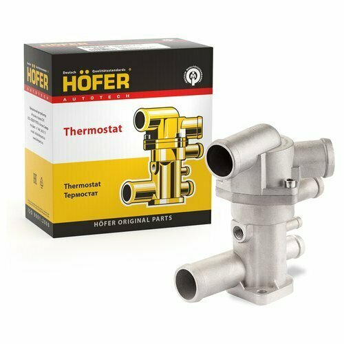 Термостат для а/м 21082 с корпусом в сборе (6 патр, н/о)21082-1306010-11 Hofer HF445908