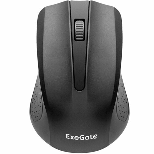 Мышь беспроводная Exegate SR-9023, 3кн, 1200dpi - чёрная