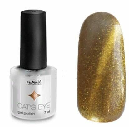 Гель лак Кошачий глаз ruNail Cat's Eye, 7 мл. (2893)