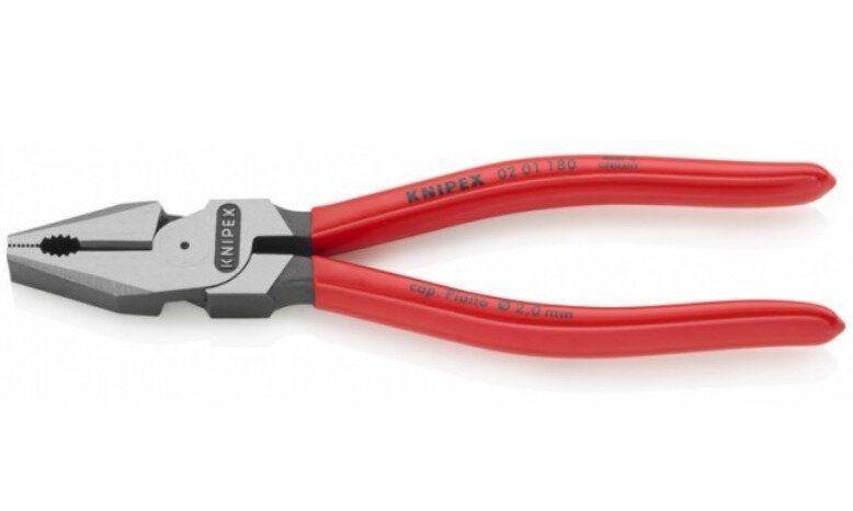 Плоскогубцы комбинированные особой мощности KNIPEX KN-0201180