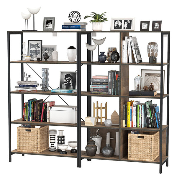 Трувор 13.151.01 Стеллаж + 13.151.02 Стеллаж, цвет дуб гранж песочный/интра