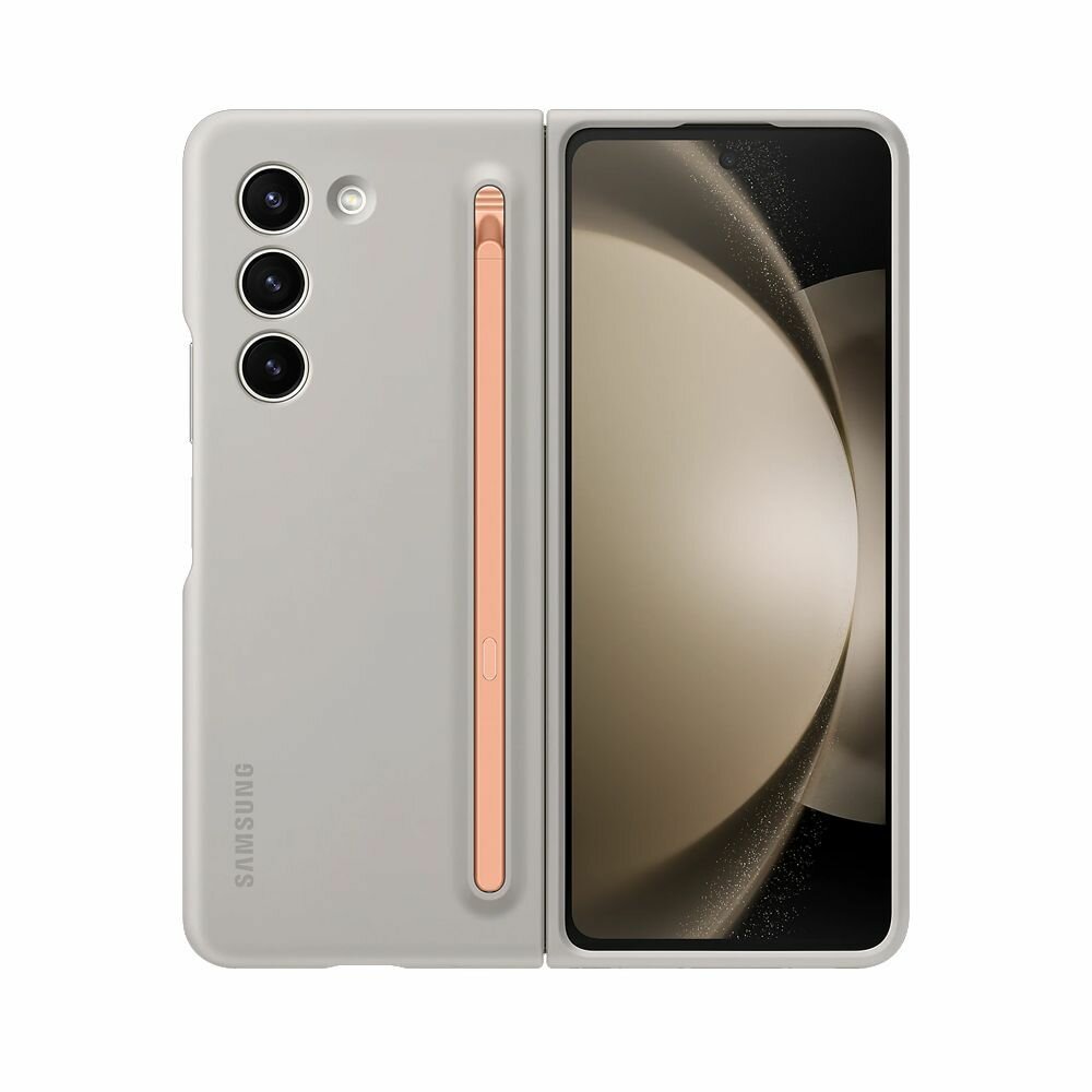 Чехол-книжка Samsung EF-OF94PCUEGRU Slim S Pen Case для Galaxy Z Fold5, бежевый