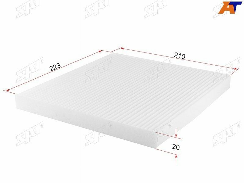 . SAT Фильтр салона для NISSAN MARCH K13 10-/NOTE E12 12-