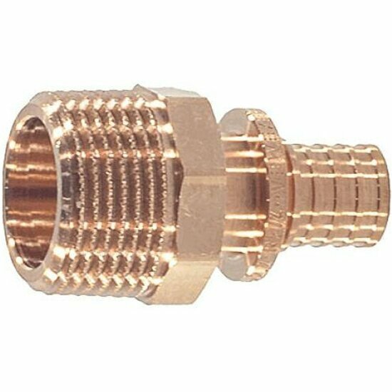 Переходник Rehau RAUTITAN, Н, 20, 1", бронза (RX+)