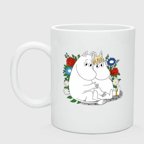 Пара Муми-троллей Кружка