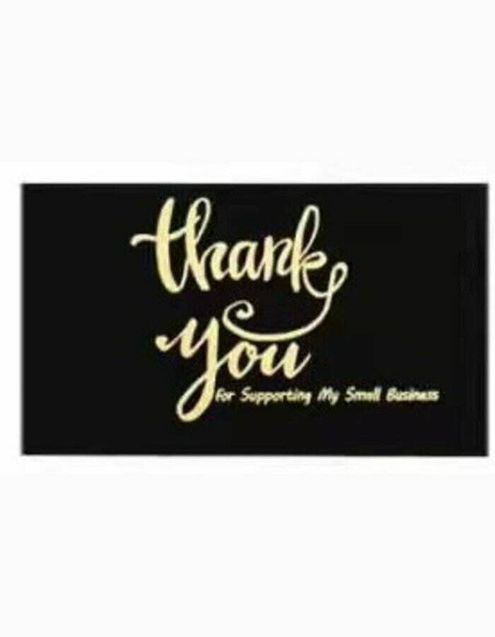 Карточка "Спасибо" за покупку для бизнеса