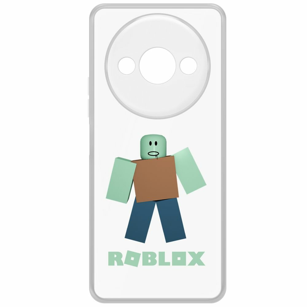 Чехол-накладка Krutoff Clear Case Roblox-Зомби для Xiaomi Redmi A3x