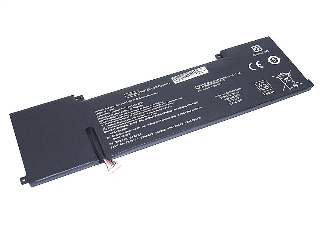 Аккумулятор для ноутбука HP (RR04-4S1P) 15.2V 58Wh