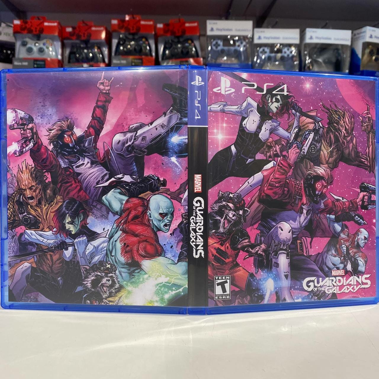 Эксклюзивная обложка PS4 для Marvel’s Guardians of the Galaxy/ Cтражи Галактики №14
