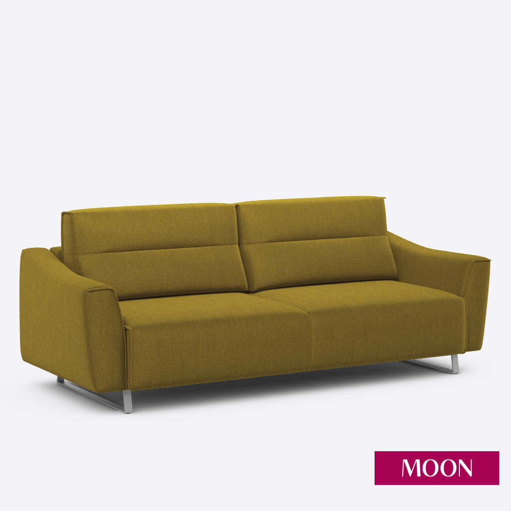 Диван-кровать раскладной пантограф (тик-так) MOON 172, салатовый, 251х114х95 см, Эксклюзивная пена UniqFoam