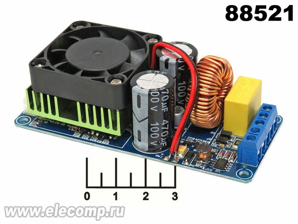 Радиоконструктор усилитель УНЧ 500 Вт цифровой D-класса IRS2092