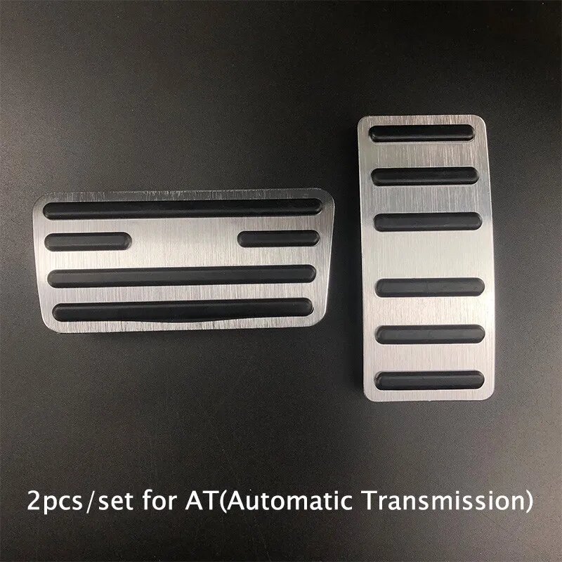 Автомобильные аксессуары для NISSAN NAVARA TERRA Xterra FRONTIER PATROL PALADIN Pathfinder CEFIRO X-TRAIL, накладка на педаль газа и топлива AT 2pcs No Logo