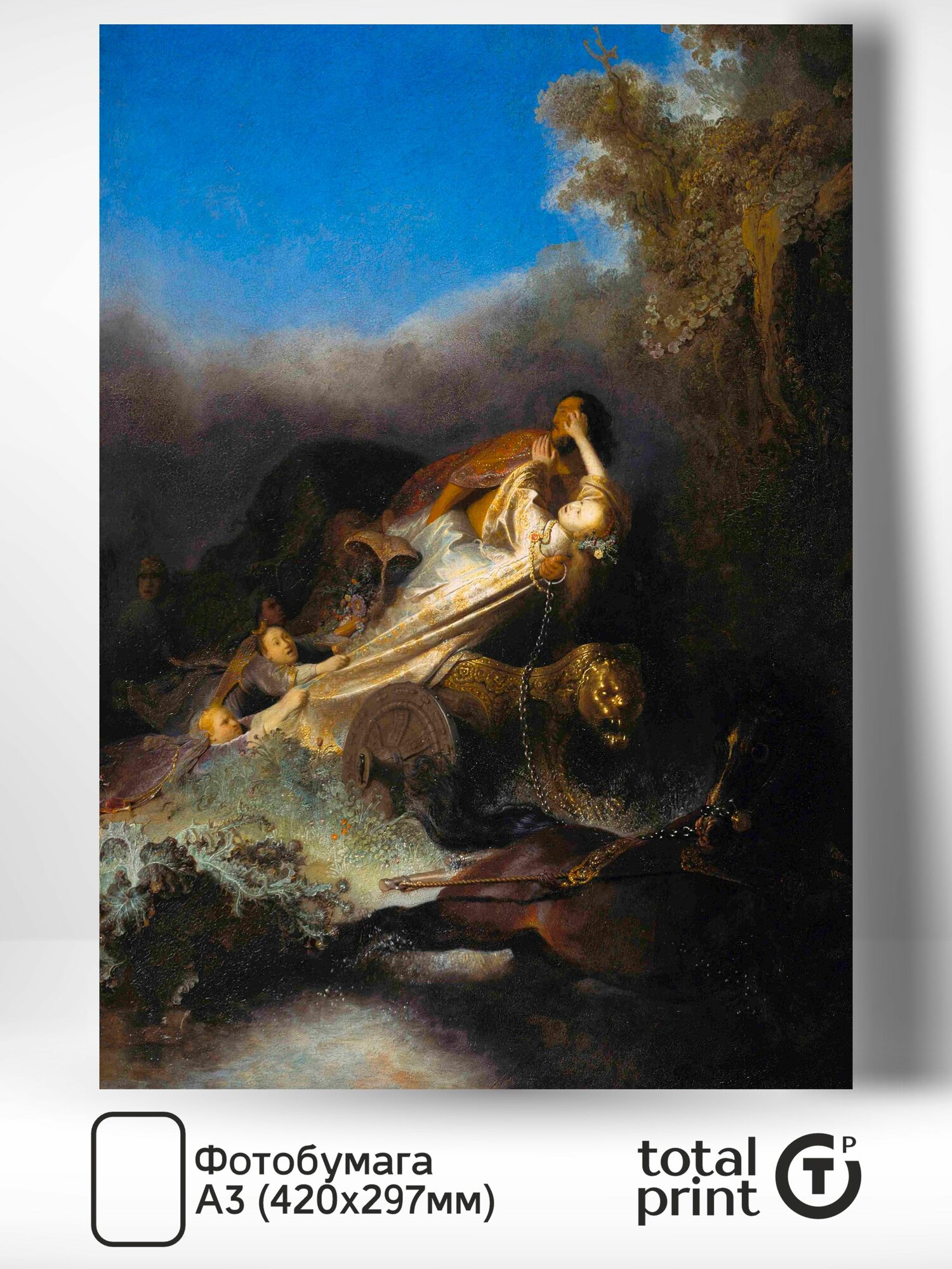 TotalPrint Постер для интерьера, Боги греческой мифологии, А3(42х29,7см)