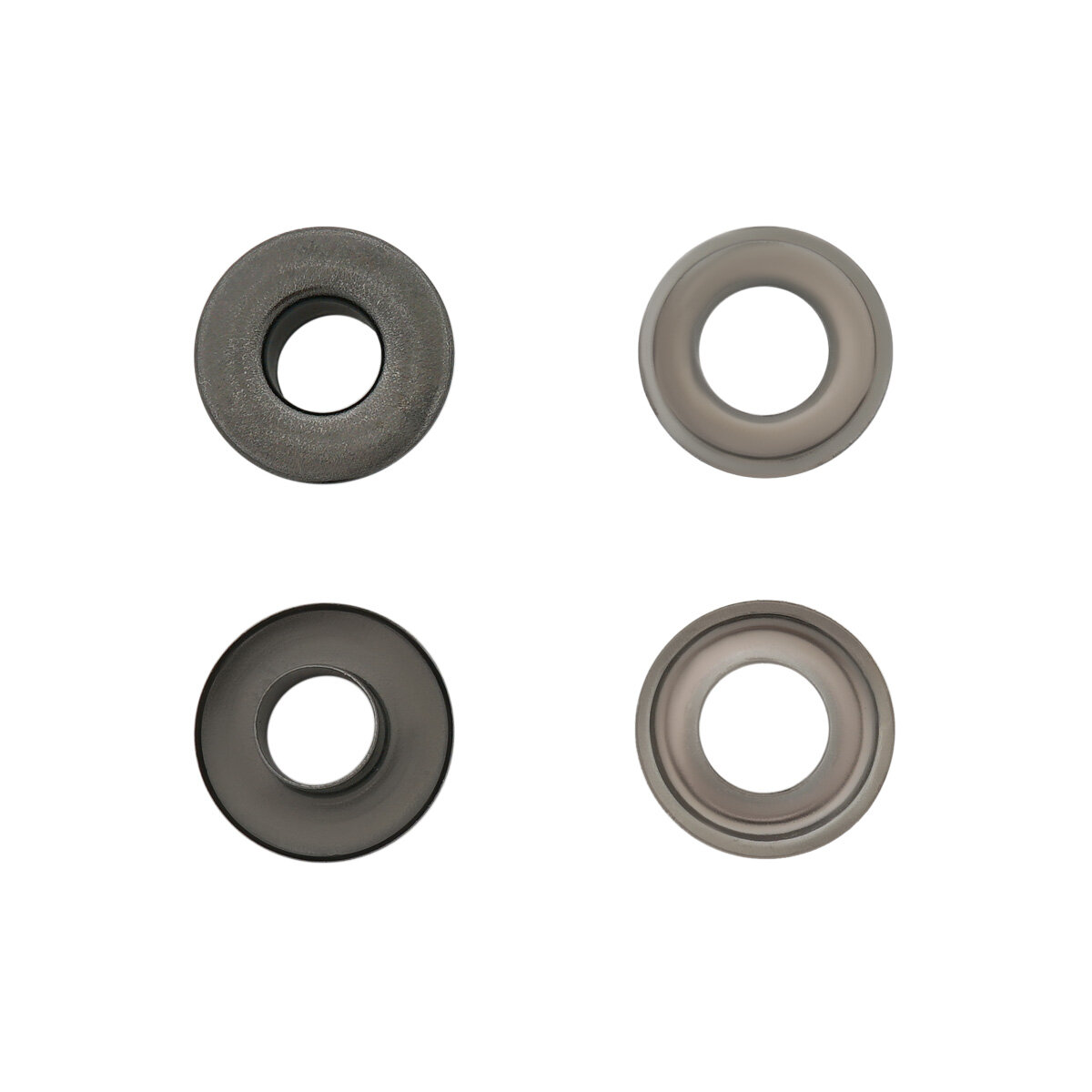 64685 Люверс плоский d-5,5мм цв. металл, черный никель BIG, 50 шт