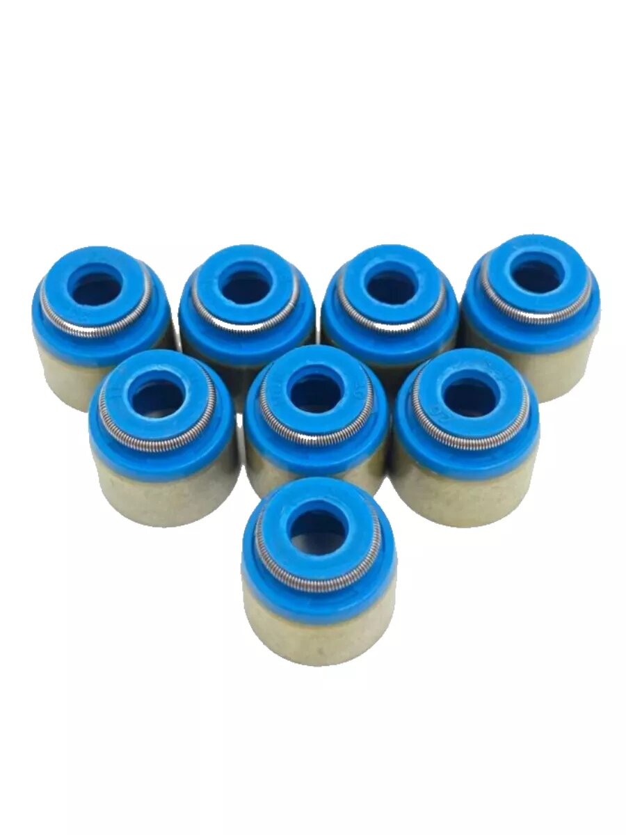 Колпачки маслосъемные 8 шт. (впуск) Hyundai/Kia Солярис, Элантра, Крета, i30, OEM: 222242B011