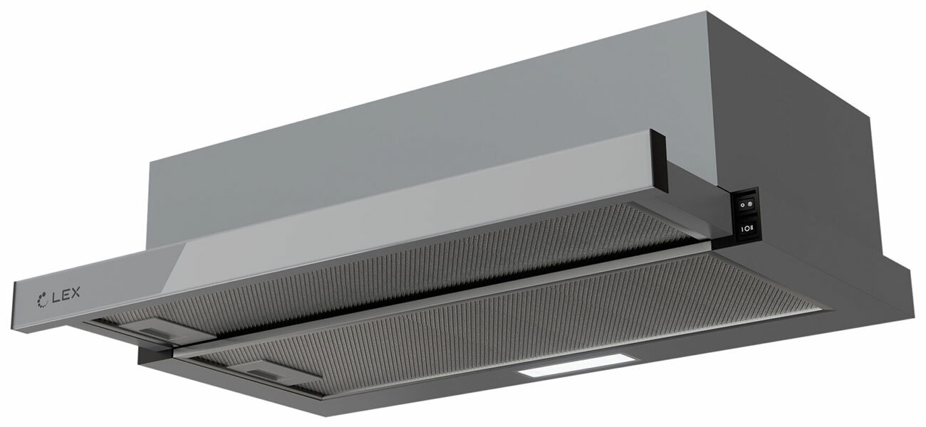 Вытяжка LEX HIDE G 600 GREY