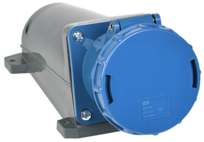 Розетка 133 стационарная 2Р+РЕ 63А 220В IP54 IEK