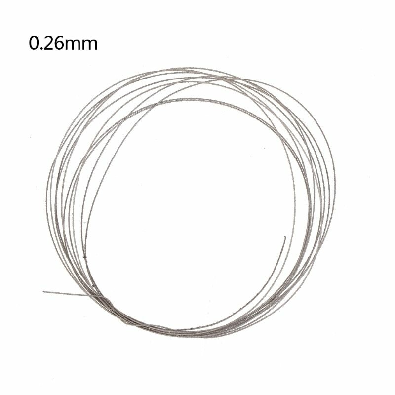 0,38 мм сверхтонкая алмазная проволока, пила для резки нефрита, металла, мрамора, гранита, 1 м/лот, инструмент ювелирных изделий своими руками