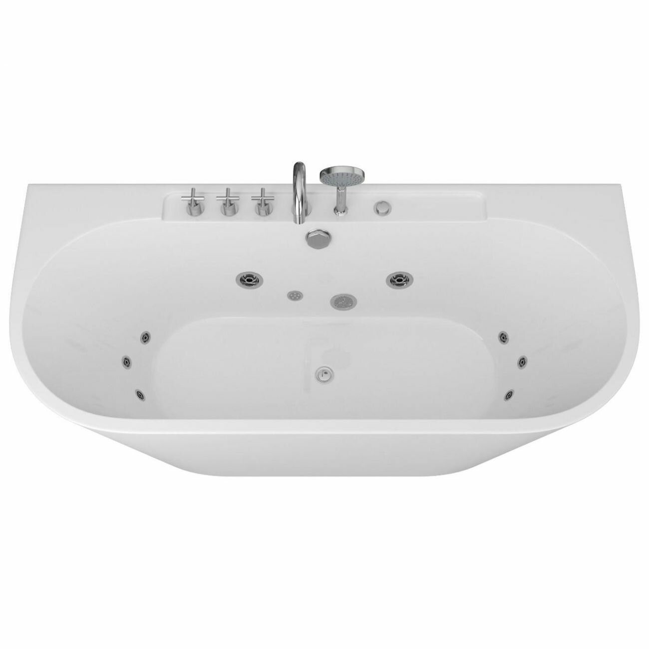 Гидромассажная ванна Frank F109 пристенная