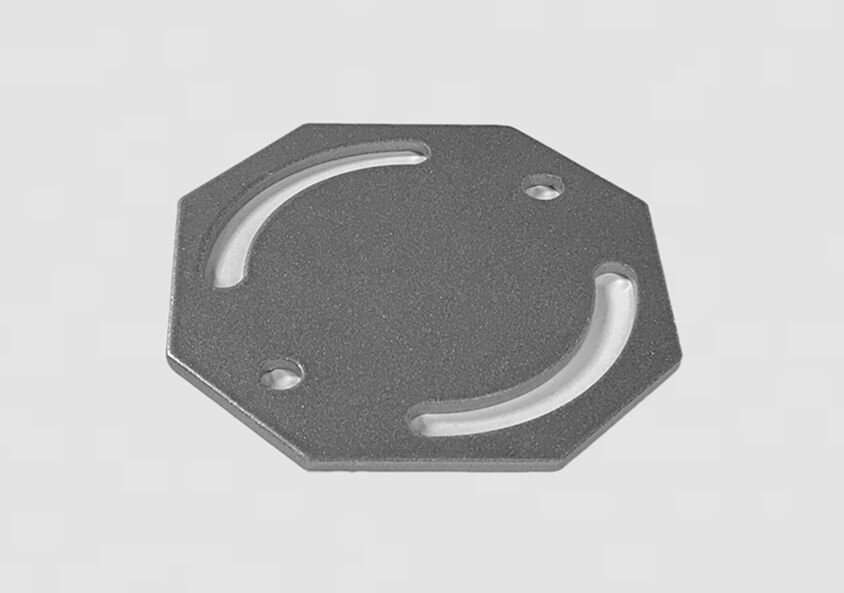 X-соединитель поворотный 105х105, паз 10, F50 / 1 шт / соберизавод / пластина крепежная