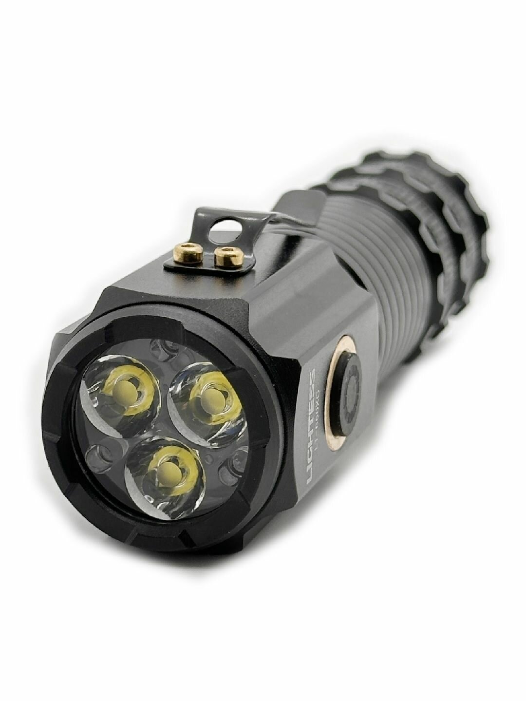 Светодиодный ручной фонарь, аккумуляторный, 4 режима, магнит