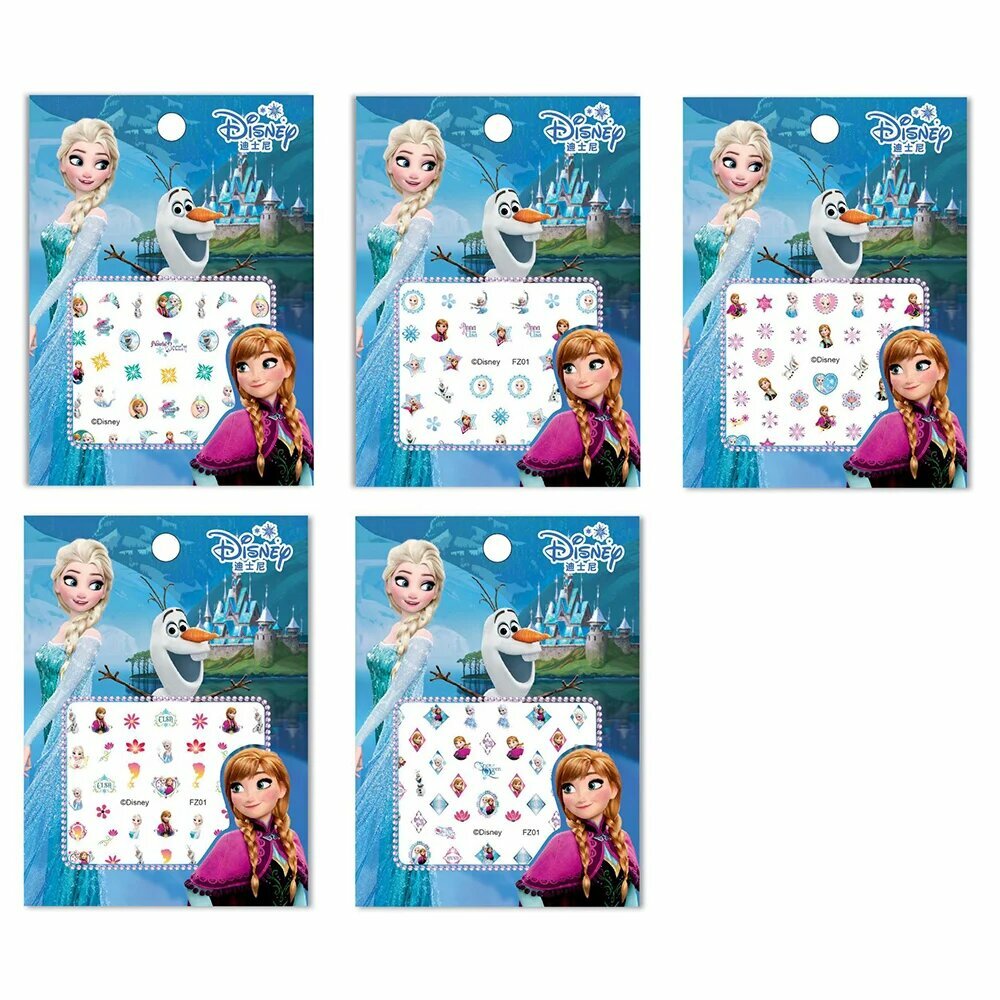 Наклейки для ногтей Disney Frozen