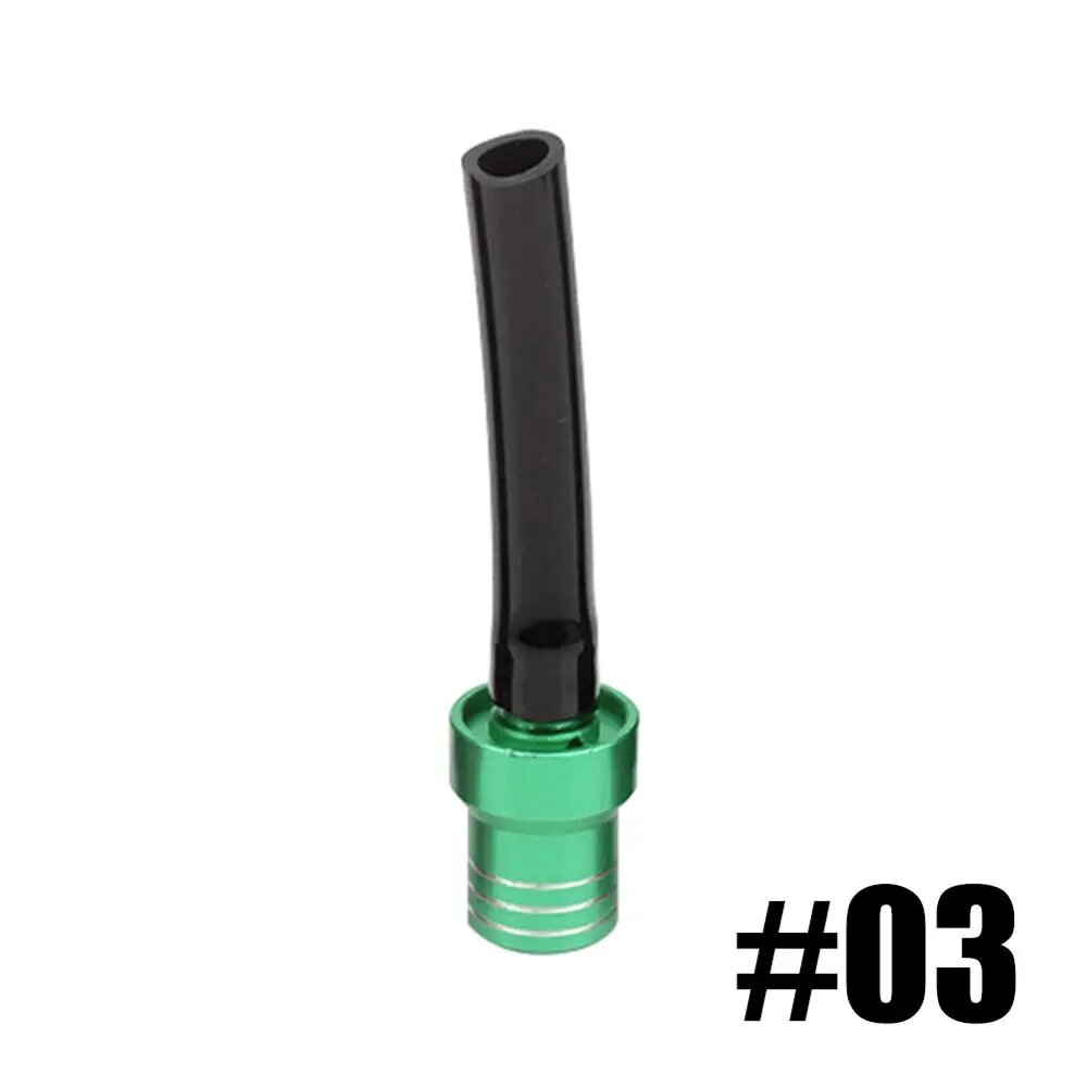 Крышка топливного бака клапана CNC, вентиляционная трубка для FC SX F EXC ADV CRF YZF WRF KXF RMZ, крышка бензобака для модификации гоночного питбайка Темно-зеленый, зеленый