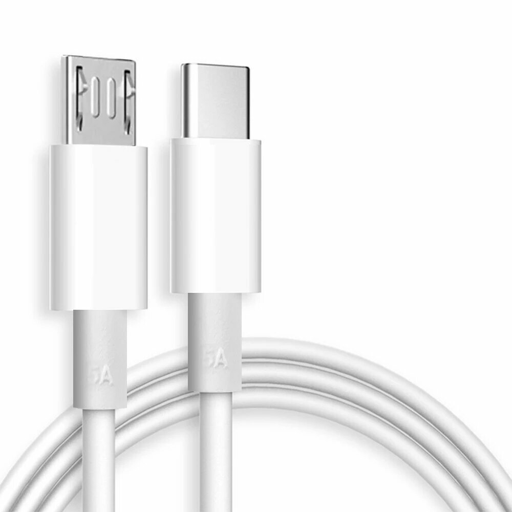 USB C к Micro USB-кабелю 0,3/1/1.5/2 м, Тип C к Micro USB, зарядный шнур для Xiaomi, Samsung, Android, телефона, ноутбука, кабель передачи данных 0.3