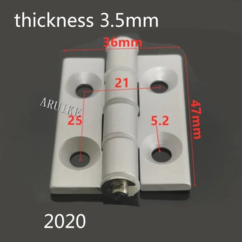 Алюминиевые петли 2020/3030/4040/4545/5050 2020 sliver