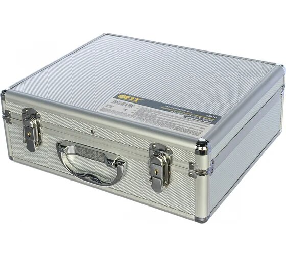 Ящик-чемодан алюминиевый для инструмента (340x280x120 мм) FIT 65610