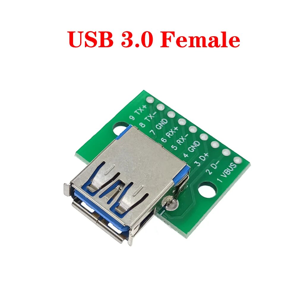 USB 3.0 Female плата адаптера