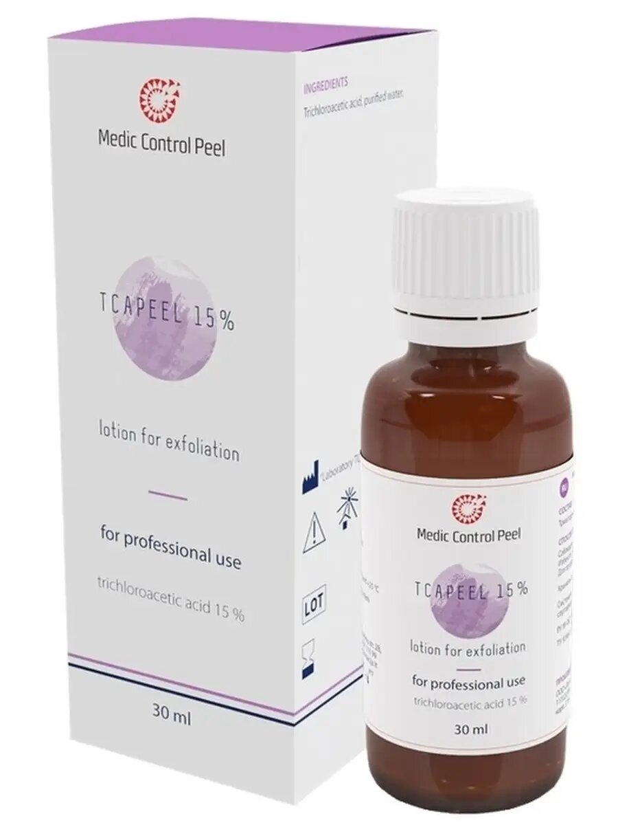 Пилинг Medic Control Peel ТСА PEEL 15%, 30 мл