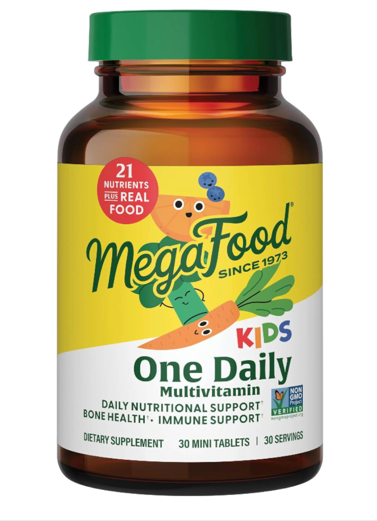 MegaFood, One Daily, витамины для детей, 30 таблеток в упаковке