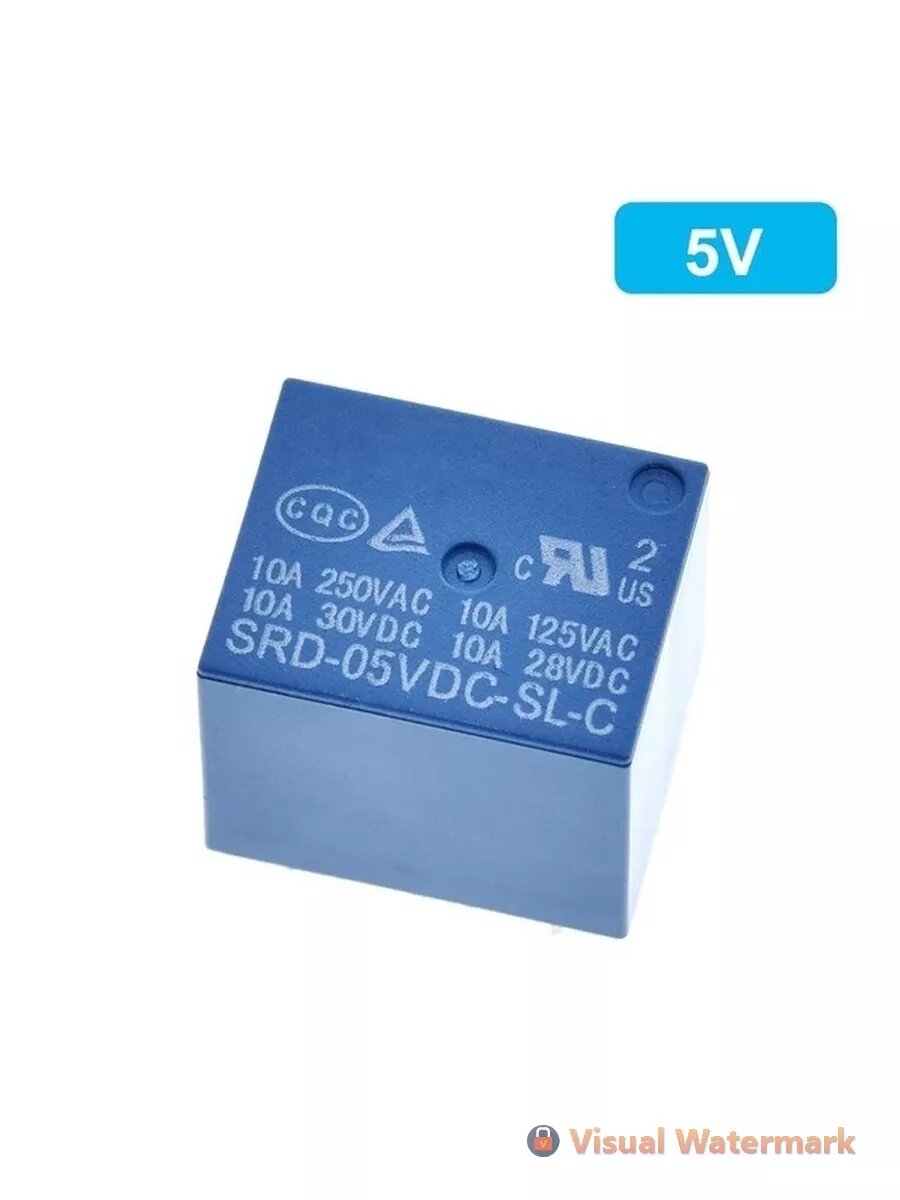 Реле SRD-03VDC-SL-C 5V