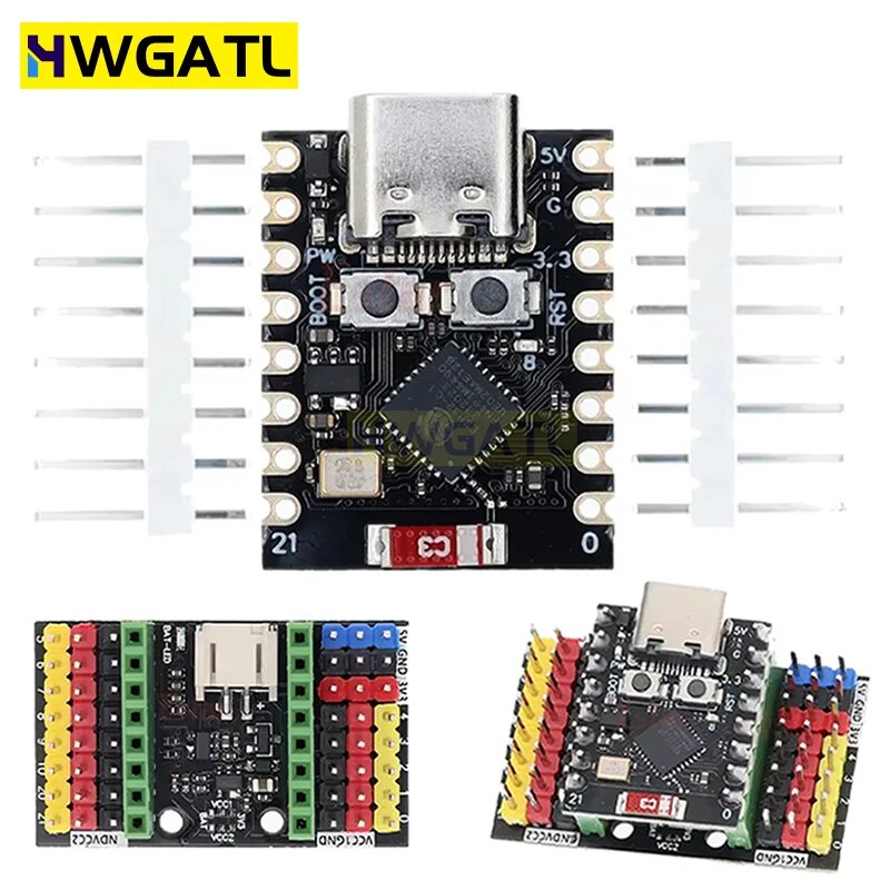Плата разработки DIYUSER ESP32-C3 Super Mini 1 Set — фото 1