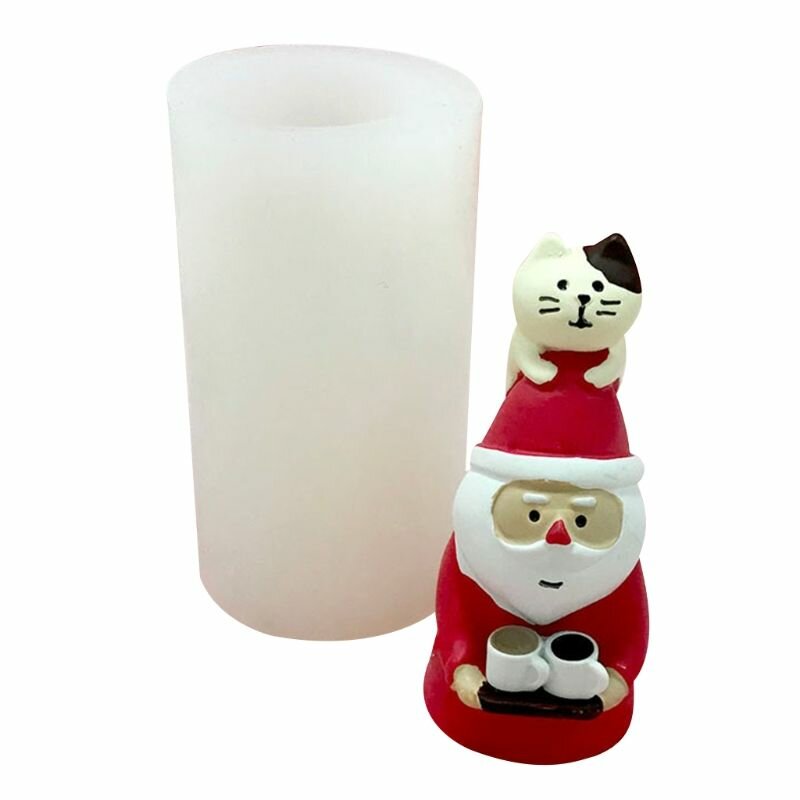 3D мультяшные инструменты для выпечки, форма сахара, торта, рождественская тема, экологический подарок, пищевой силикон