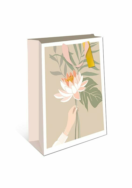 Пакет подарочный Арт и Дизайн ламинированный премиум, 180х223 мм