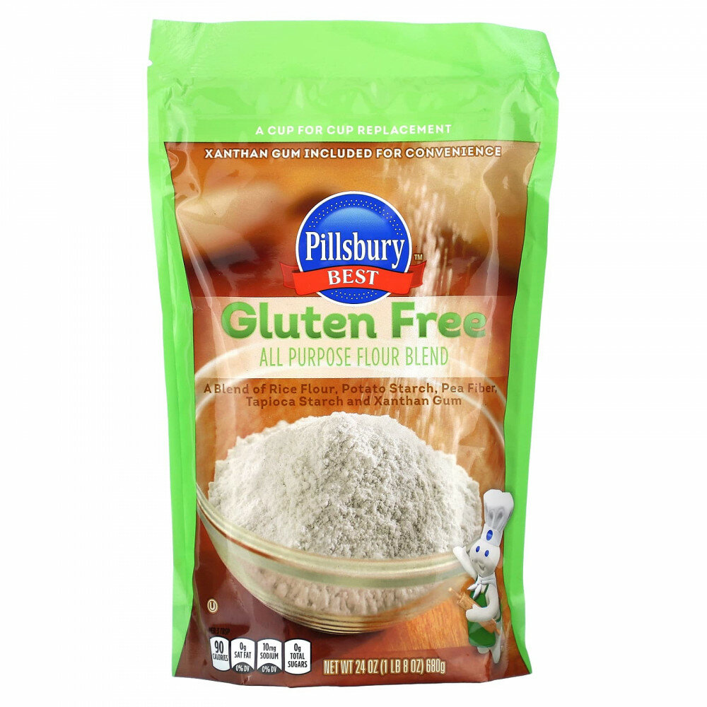 Pillsbury, Универсальная мука, без глютена, 680 г (1 фунт 8 унций)