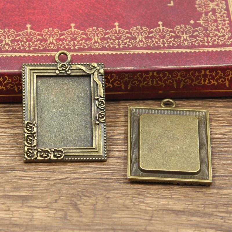 Фурнитура для ювелирных изделий hroryn, 2 шт, античная бронза, серебряный цвет Antique Bronze