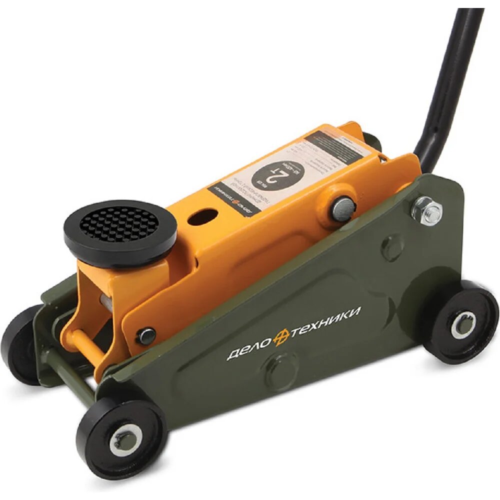 Подкатной домкрат, 2 т, 145-400 мм, в кейсе Дело Техники 904128