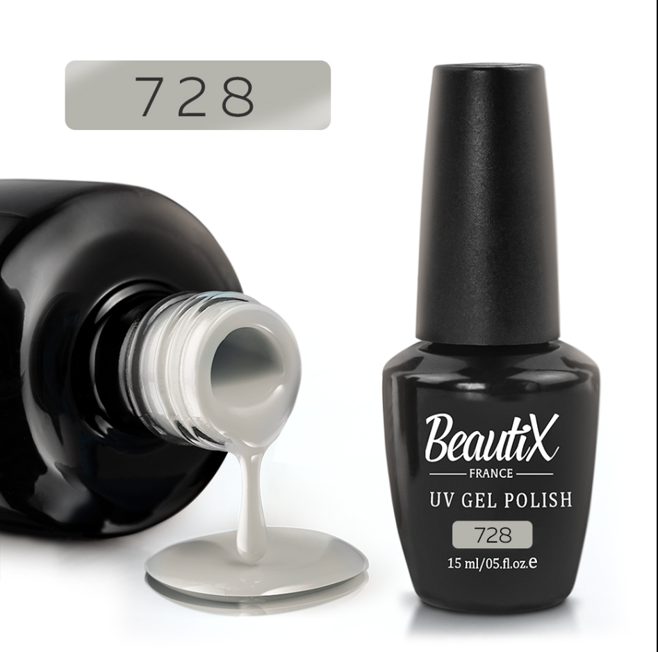 Гель лак Beautix 728 15мл "LA SENSATION"