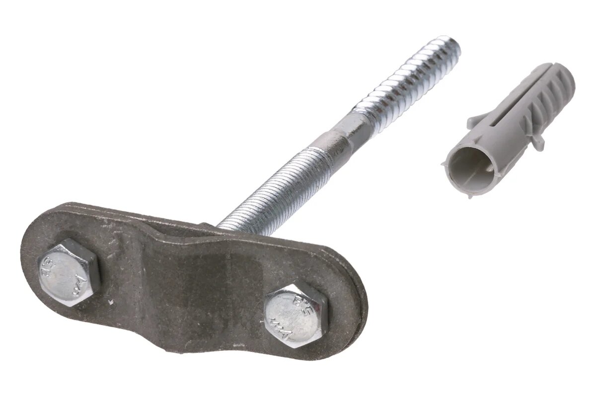 SQ2402-3110 Фасадный держатель прута Ø6-10 мм TDM без дюбеля и шурупа для фасада