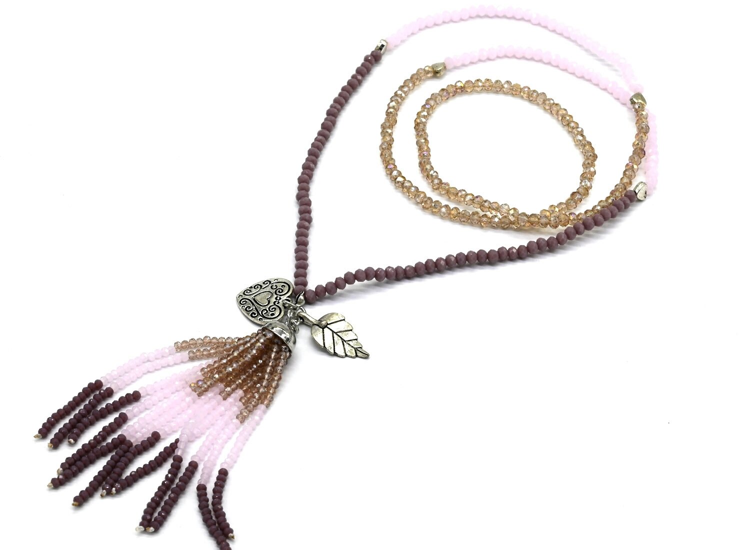 Бусы, циркон