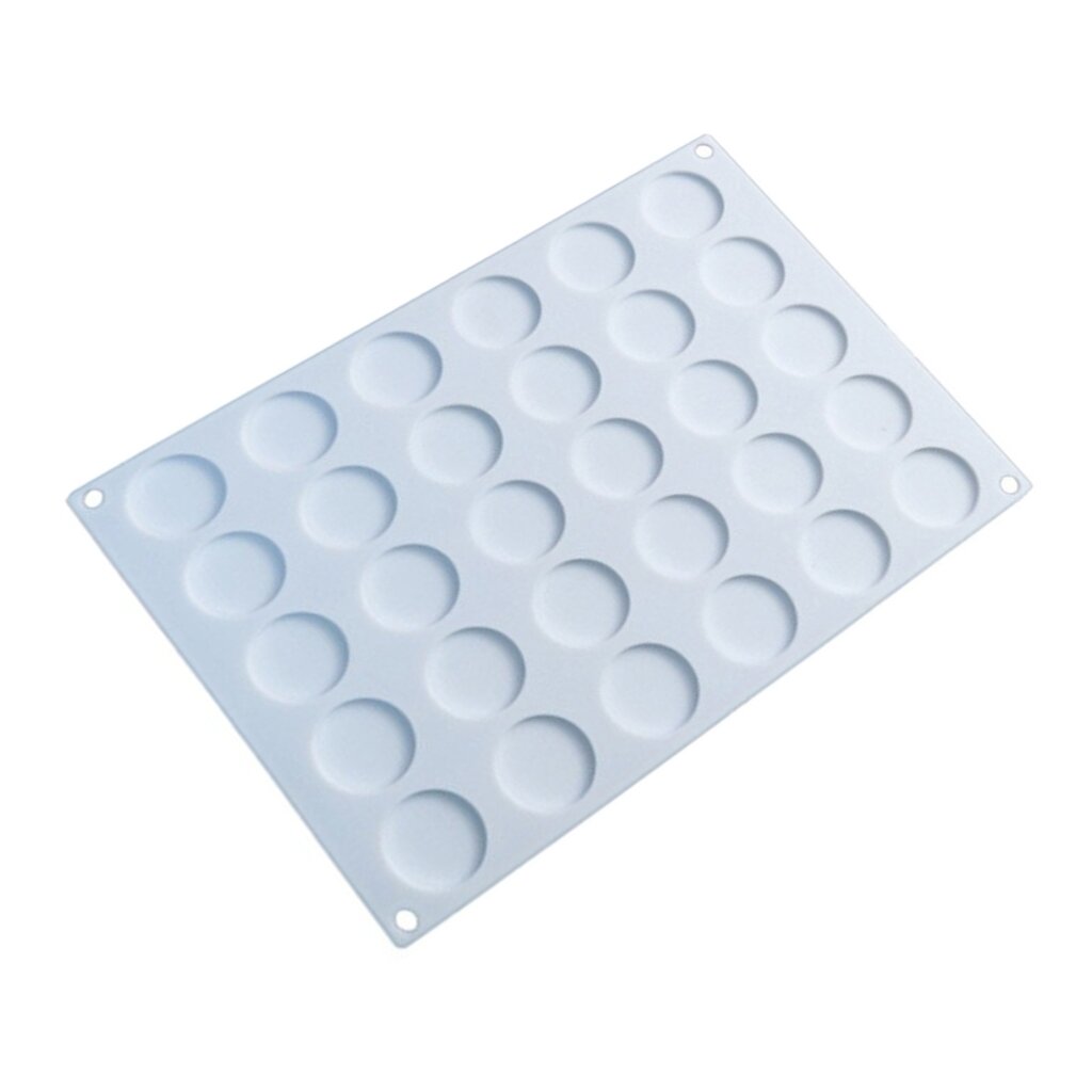 Форма для свечей, Силиконовая форма для восковых печатей - 30-ячейка форма C