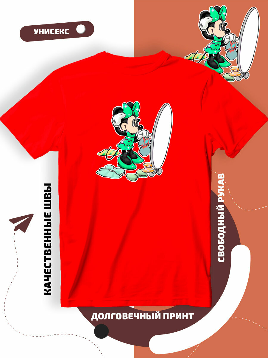 Футболка Микки Маус Минни Маус
