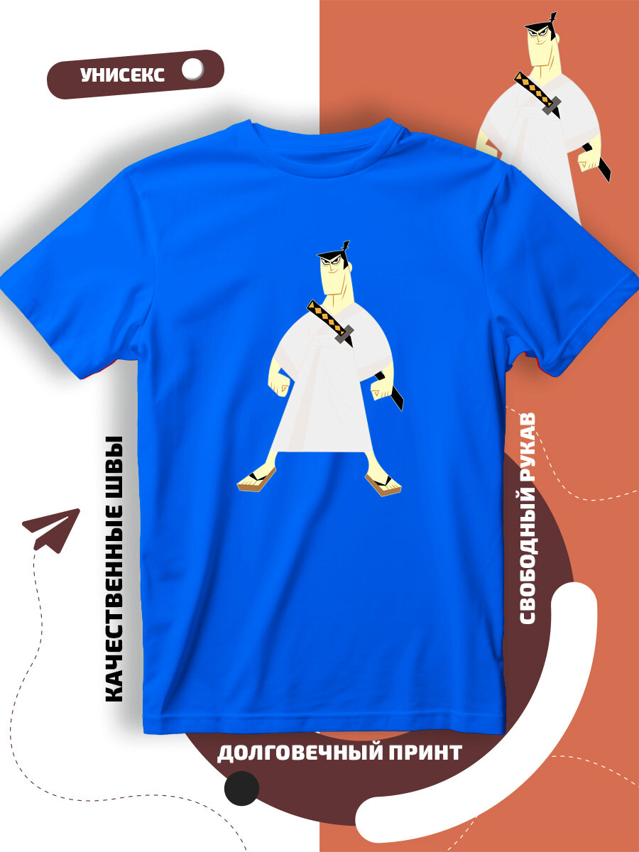 Футболка самурай Джек